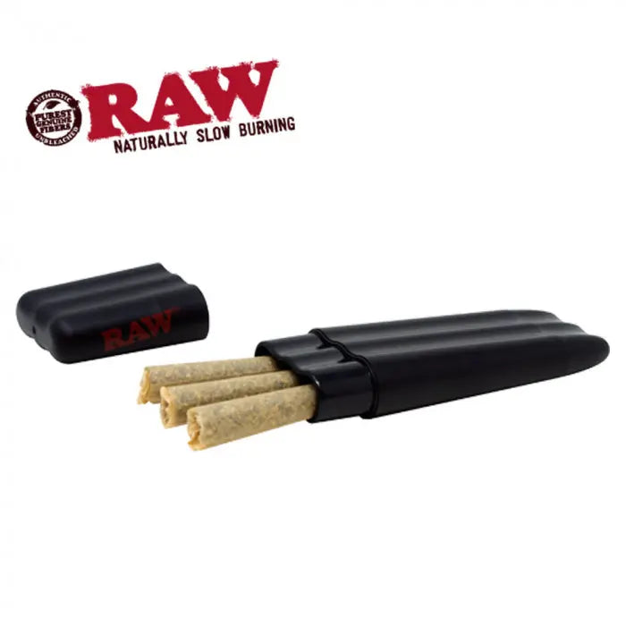 RAW Three Tree Triple Preroll Case – Tree Of Life Growshop - Gozo